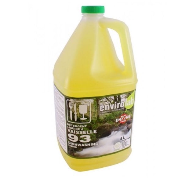 Envirolab 93 Dishwashing Liquid – EcoLogo Certified, Biodegradable 4 L ...