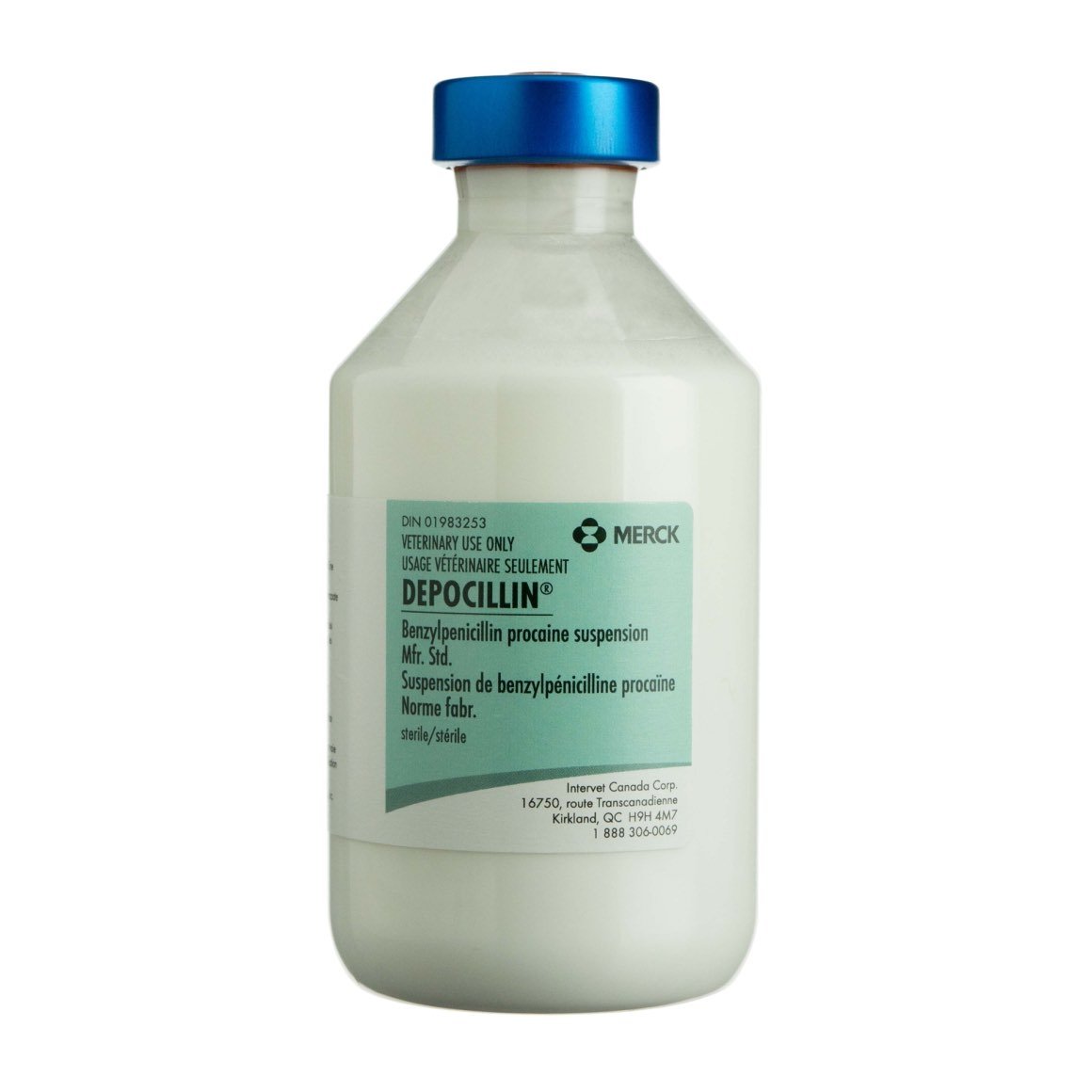 Depocillin (Procaine Penicillin G) – Veterinary Antibiotic Injection ...