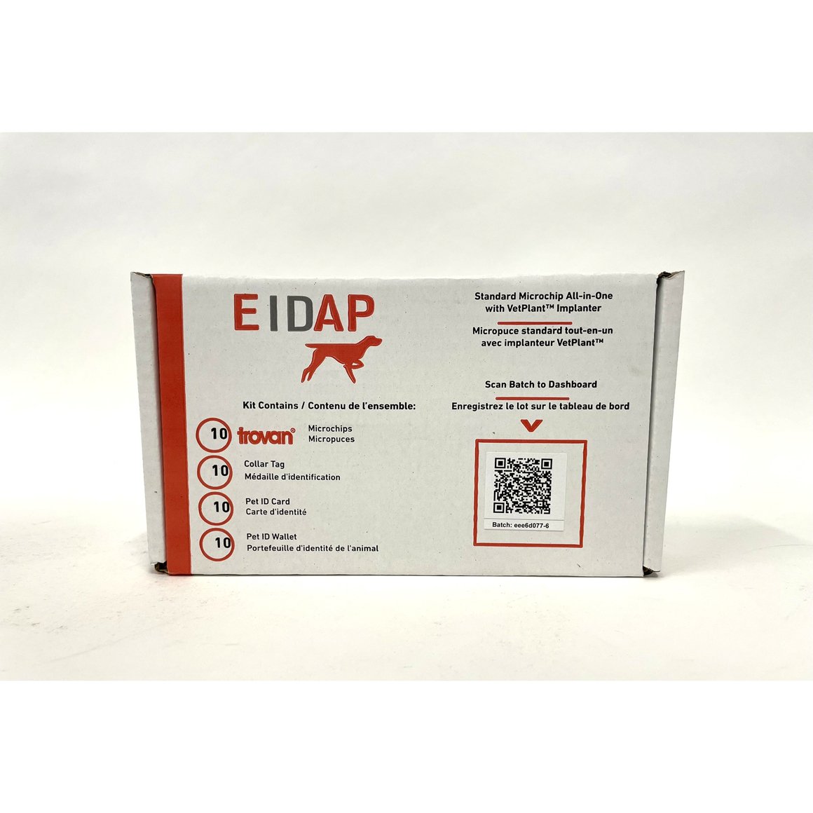 EIDAP Trovan ISO Microchips with Disposable Implanters – Dog, Cat ...