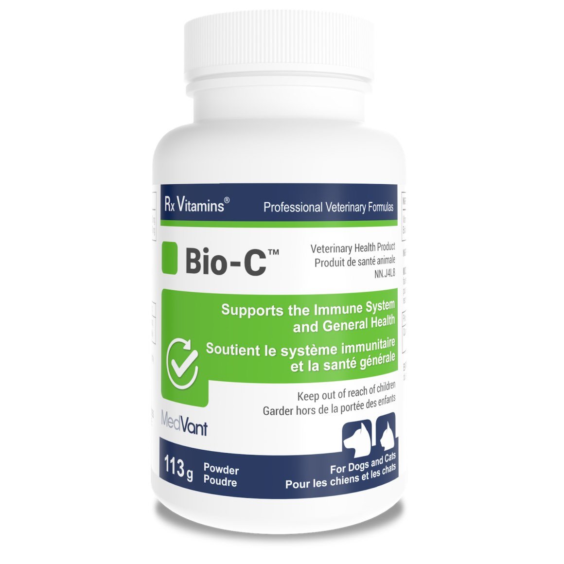 Rx Vitamins Bio-C Powder for Dogs & Cats – Vitamin C with Bioflavonoids ...