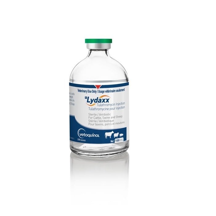 Lydaxx Tulathromycin Injectable Antibiotic for Cattle, Swine & Sheep ...