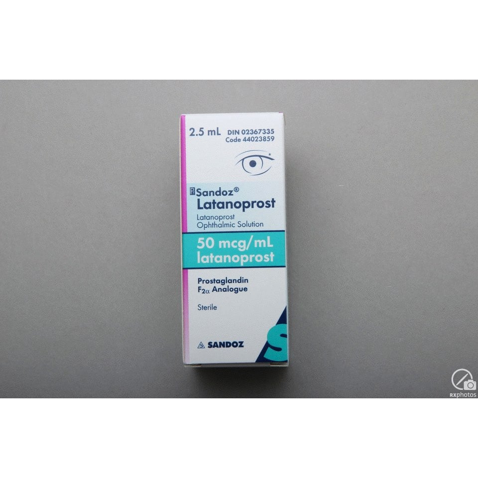 Sandoz Latanoprost Ophthalmic Solution 50 mcg/mL, 2.5 mL (DIN 02367335 ...