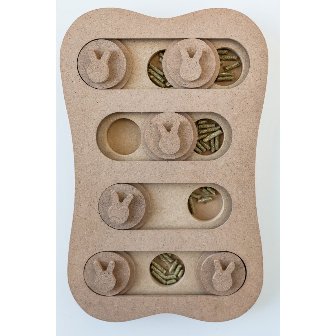 Search and Find Treat Puzzle Toy for Rabbits & Small Pets – Interactive ...