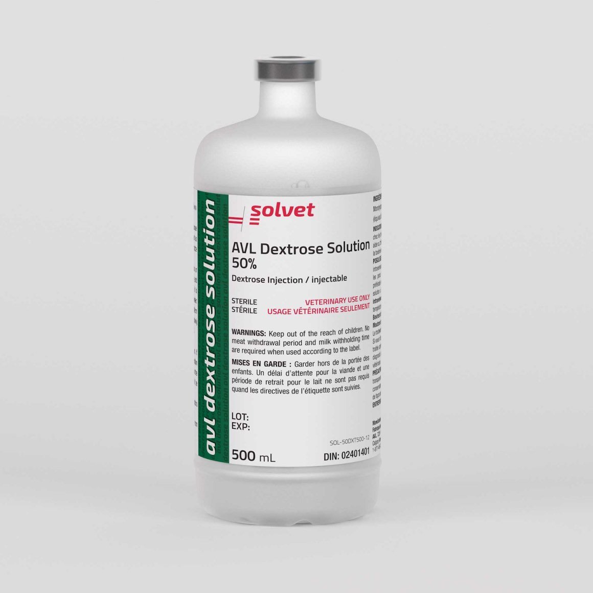 AVL Dextrose Solution 50% (500 mL) – Livestock Health Support for ...
