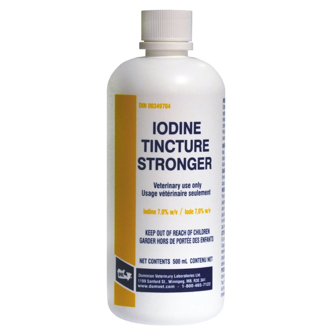 DVL Iodine Tincture 7/5% – Topical Antiseptic & Ringworm Parasiticide ...