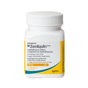 Zeniquin (Marbofloxacin) Antibiotic Tablets for Dogs & Cats ...