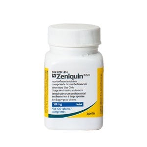 Zeniquin (Marbofloxacin) Antibiotic Tablets for Dogs & Cats ...
